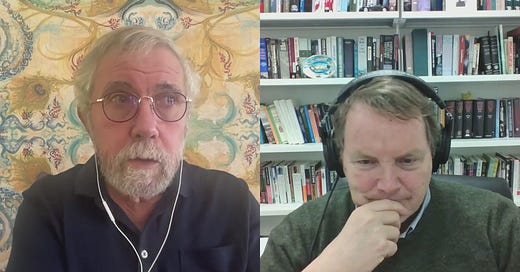 A Chat With Paul Krugman - by Phillips P. OBrien