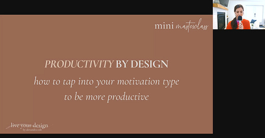 Live Your Design Substack | Alexandra Cole | Substack
