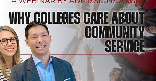 Admissions Angle | Noelle Compton | Substack