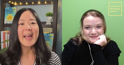 CREATIVE. INSPIRED. HAPPY with Evelyn Skye | Substack