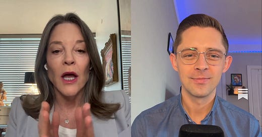 TRANSFORM with Marianne Williamson | Substack