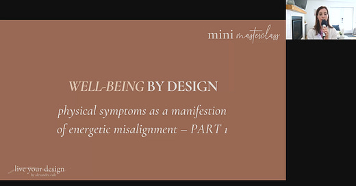 Live Your Design Substack | Alexandra Cole | Substack