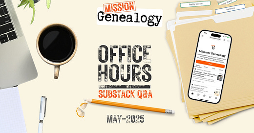 Mission: Genealogy | Substack