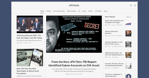The JFK Facts Podcast | Jefferson Morley | Substack