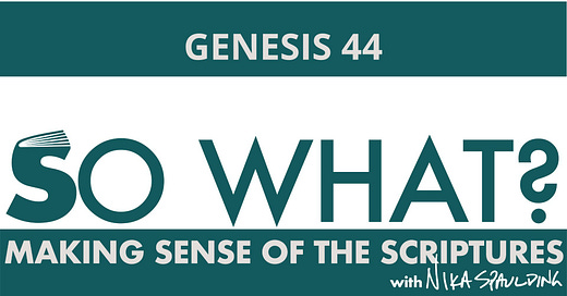 So What? Making Sense of the Scriptures | Nika Spaulding | Substack