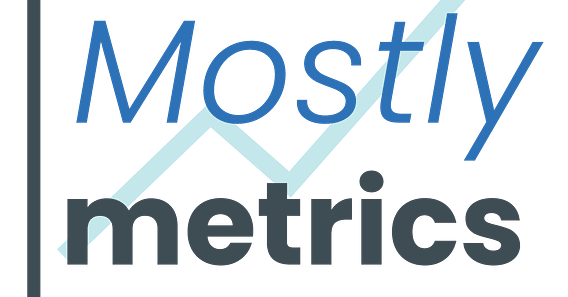 Mostly metrics | CJ Gustafson | Substack