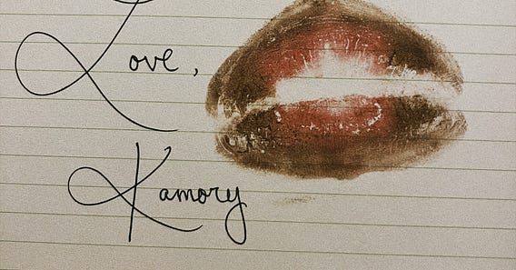 love, kamory | kamory rose. | Substack