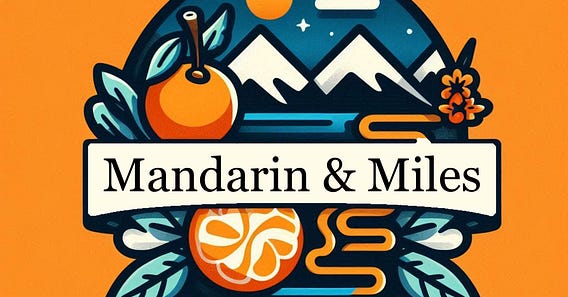 Mandarin & Miles | Elijah | Substack