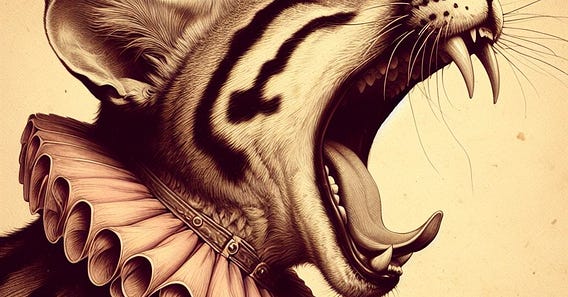 jaguatirica de coleira | Camila von Holdefer | Substack