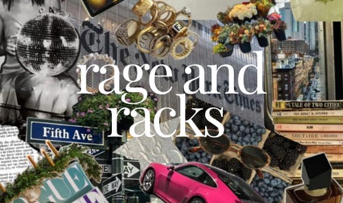 rage and racks | Nylah Mitchell | Substack