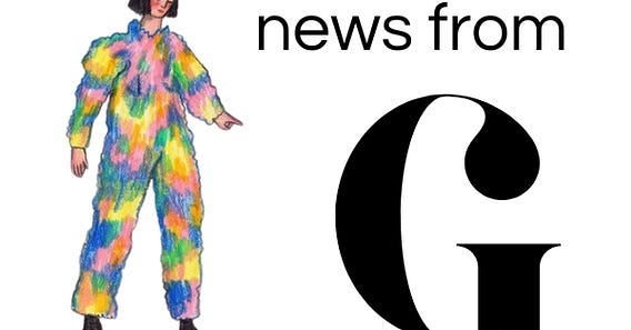 news from G | Gema del Castillo | Substack