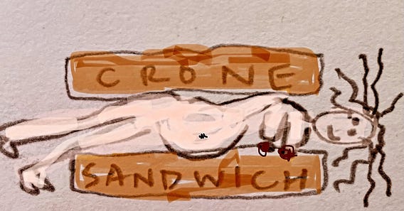 Crone Sandwich | Catherine Newman | Substack