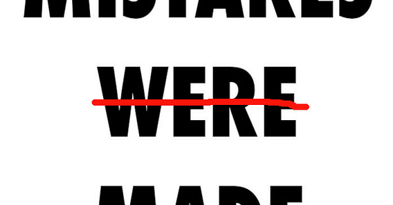 Mistakes Were Made | Lee Bacon | Substack