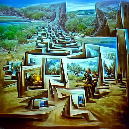 Generating AI Art from Text with Google Colab