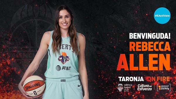 Bec Allen swaps Poland for Spain in signing with Valencia