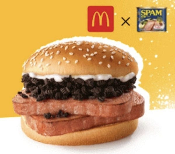I made that weird Spam and Oreo burger - by Dennis Lee