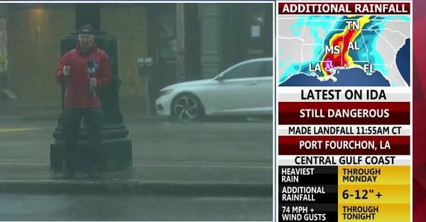 Nobody needs to see Al Roker get knocked over by a wave during a hurricane