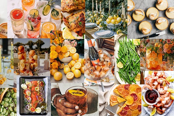 While Entertaining | Amber Mayfield Hewett | Substack