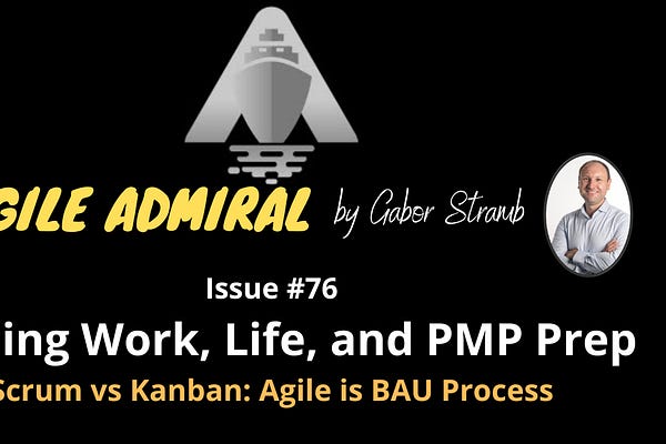 Agile Admiral by Gabor Stramb | Agile Admiral - Gabor Stramb | Substack