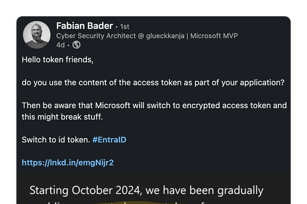 Entra.News - Your weekly dose of Microsoft Entra | Merill Fernando | Substack