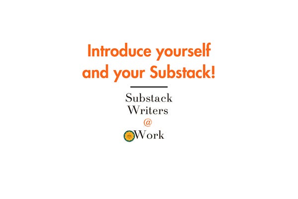 Substack Writers at Work with Sarah Fay | Substack