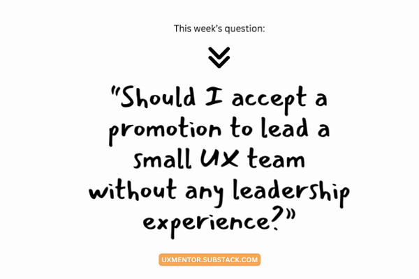 UX Mentor Diaries | Marina Krutchinsky | Substack