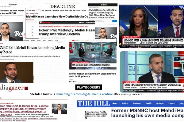 Zeteo | Mehdi Hasan | Substack