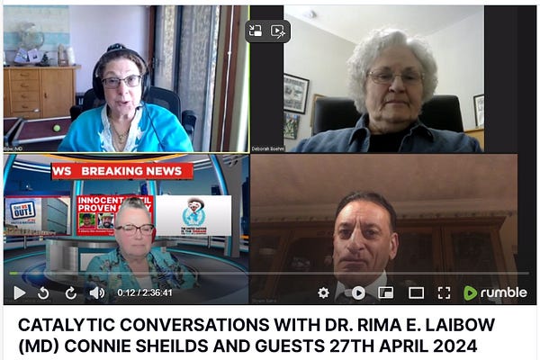 Dr Rima Truth Reports Substack | Rima E Laibow MD | Substack