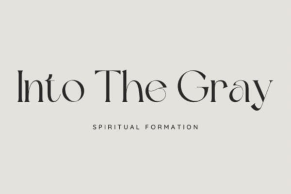 Into The Gray | Rev. Benjamin R. Cremer | Substack