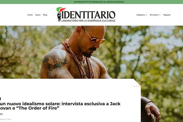 Jack Donovan | Substack