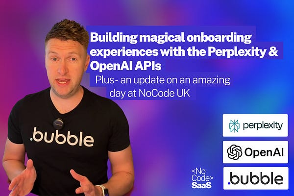 NoCode SaaS | James Devonport | Substack