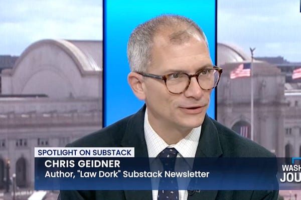 Law Dork | Chris Geidner | Substack