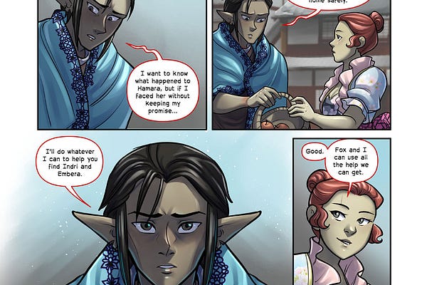 Sci-fi and Fantasy Comics by Jemma Young Studios | Jemma M Young | Substack