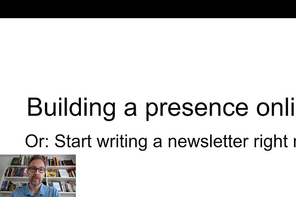 Write More with Simon K Jones | Substack