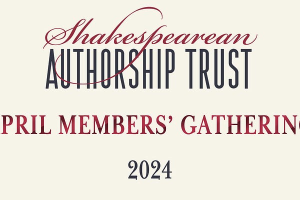 Who Wrote Shakespeare | Substack