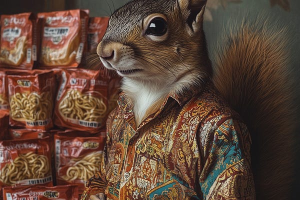 Blind Squirrel Macro - The Pod | The Blind Squirrel | Substack