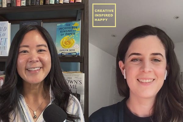CREATIVE. INSPIRED. HAPPY with Evelyn Skye | Substack