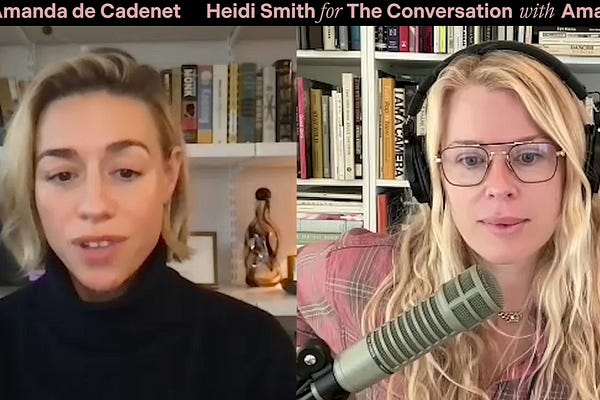 The Conversation with Amanda de Cadenet | Substack