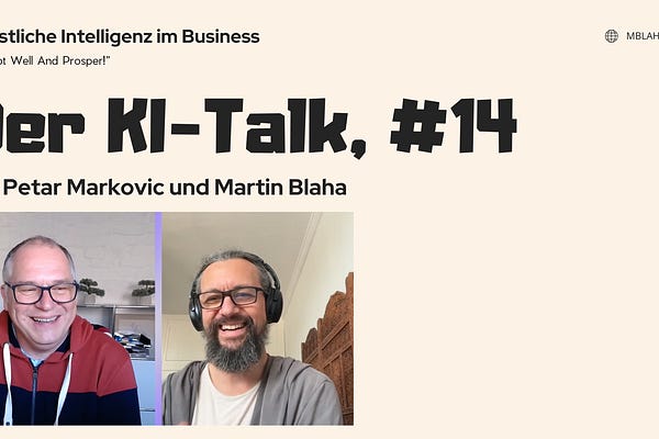 Der KI-Talk | Martin Blaha | Substack