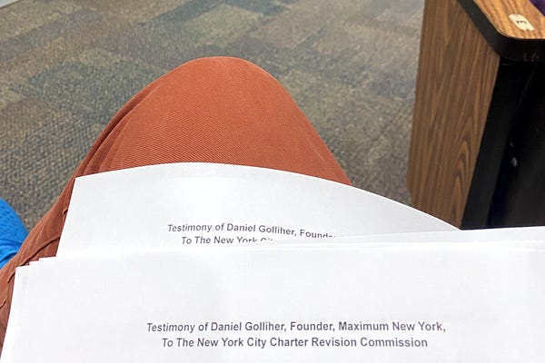 Maximum New York | Daniel Golliher | Substack