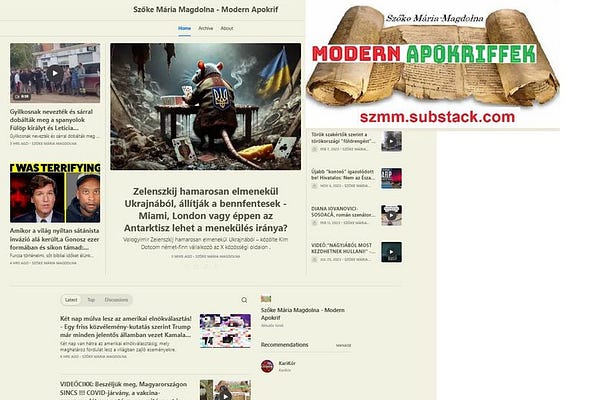 Szőke Mária Magdolna - Modern Apokrif | Substack