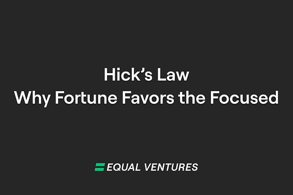 Equal Ventures | Substack