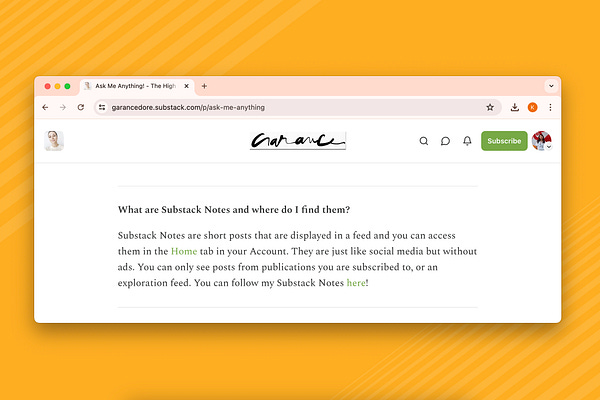 On Substack | Substack Team | Substack
