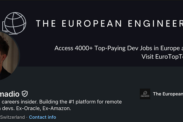 The European Engineer | Nicola Amadio | Substack