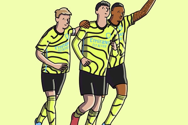 Poorly Drawn Arsenal Newsletter | Substack