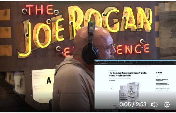 Fenbendazole Can Cure Cancer | Ben Fen | Substack