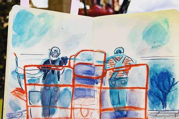 Introvert Drawing Club | Beth Spencer | Substack