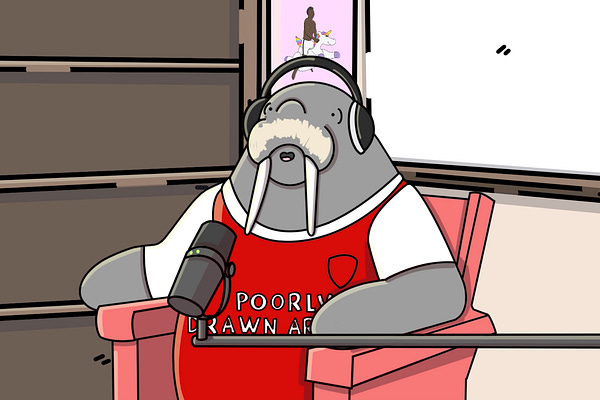 Poorly Drawn Arsenal Newsletter | Substack