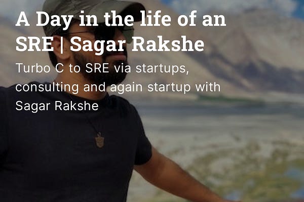 SRE Stories | Prathamesh Sonpatki | Substack