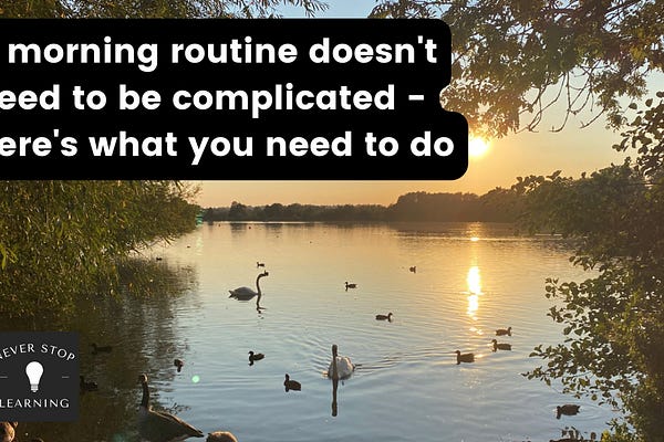 Never Stop Learning | Martin Prior | Substack